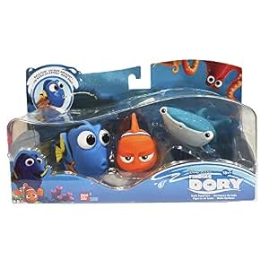Disney Finding Dory Marlin, Dory and Destiny Bath Toy Squirters: Amazon ...