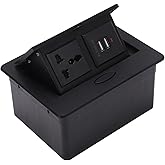 Ohuo Recessed Desk Power Socket USB C, Pop up Sockets for Worktops ...