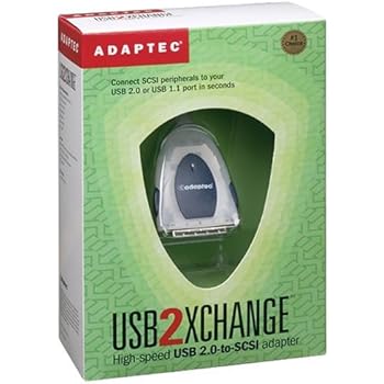 Adaptec USB2Xchange USB TO SCSI Adaptor: Amazon.co.uk: Computers ...