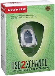 Adaptec USB2Xchange USB TO SCSI Adaptor: Amazon.co.uk: Computers ...