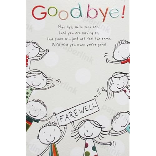 4 Best Images Of Free Printable Goodbye Cards For Co