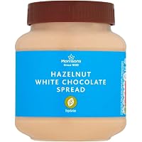 Morrisons White Chocolate & Hazelnut Spread, 400g : Amazon.co.uk: Grocery