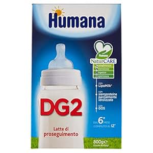 Humana Dg 2 Latte in Polvere 800 G: Amazon.it: Alimentari e cura della casa