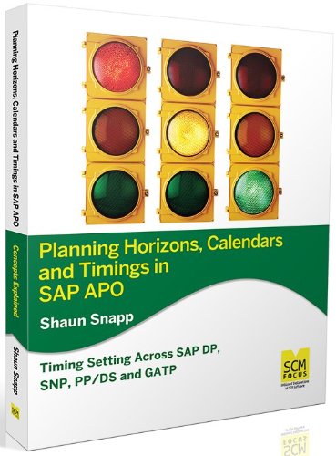 Buy Planning Horizons, Calendars and Timings in SAP Apo Book Online at ...