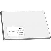 20 Sheets - 350gsm A3 White Card, Thick Card Paper : Amazon.co.uk: Home ...