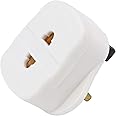 Shave Adapter Plug UK Electric Toothbrush Adapter Plug, 2 Pin To 3 Pin ...