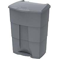 Trash Bin with Pedal- 70L, Grey : Buy Online at Best Price in KSA - Souq is now Amazon.sa: Home