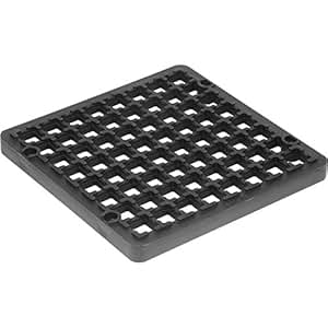160mm x 160mm Square Gully Grid Black: Amazon.co.uk: DIY & Tools