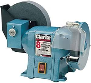 CLARKE METALWORK BENCH GRINDER 8 inch WET/6 Inch DRY : Amazon.co.uk ...