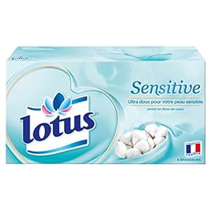 Lotus Sensitive Tissues 4 Pack of 80 Each: Amazon.co.uk: Health ...