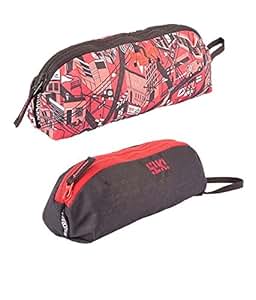 Buy Wildcraft Wiki Pencil Pouch, Black/Red (Pack of 2) Online at Low ...