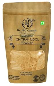 Buy Dr. JPG Natural Chitrak Root Powder (Plumbago Zeylanica) | Chitrak ...