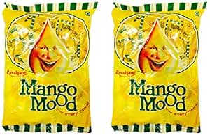 Ravalgaon Mango Mood Pillow Pack Wrapper Candy, 500 Grams (Pack Of 2 ...
