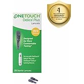 OneTouch Delica Plus Lancing Device|For Virtually Pain Free Blood ...
