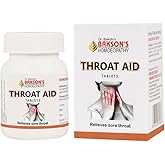 Buy Dr. Bakshi's BAKSON'S HOMOEOPATHY THROAT AID TABLETS | For Throat ...