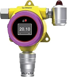 Air Quality Monitor Methane CH4 Fixed Single Gas Detector, W LCD ...