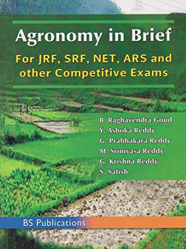 Amazon.in: Buy Agronomy In Brief For JRF, SRF, NET, ARS & Other ...