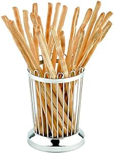 Breadstick holder Ø 9,5 cm, height 13,5 cm stainless steel: Amazon.co ...