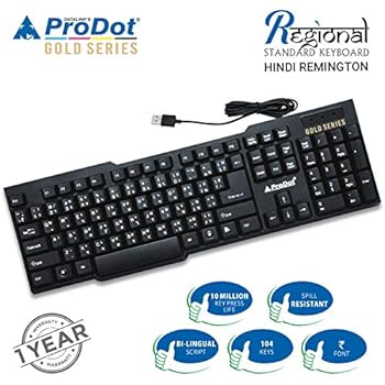 Amazon.in: Buy HINDI KEYBOARD STICKERS WITH BLUE LETTERING ON ...