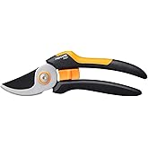 Fiskars Bypass Garden Pruners M, X-series PowerGear, P921, With rolling ...