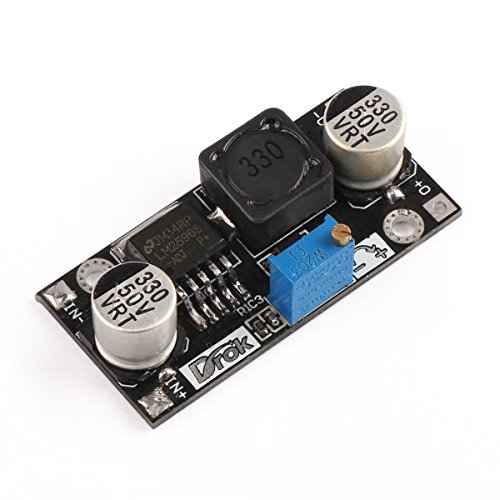 Buy DROK DC Step Down Power Supply Voltage Converter 4.0-40V to 1.25 ...