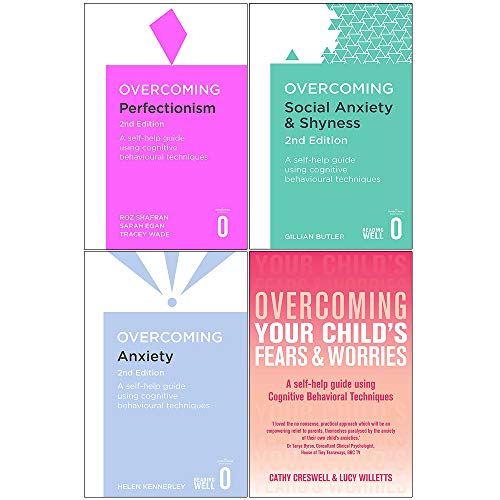Overcoming 4 Books Collection Set (Perfectionism, Social Anxiety ...