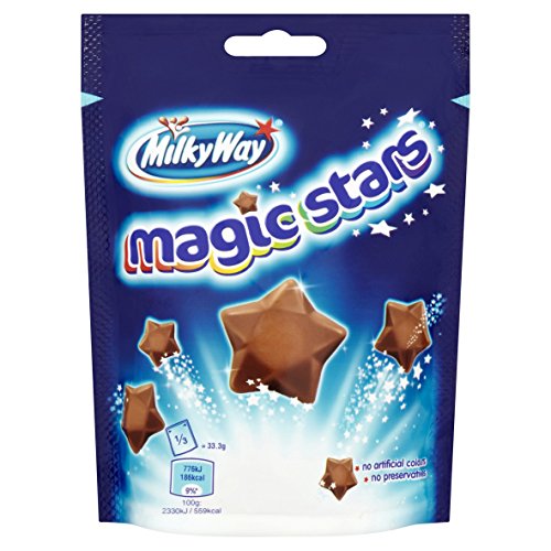 Milky Way Magic Stars Chocolate Pouch, 91 G | HalalCandyUK
