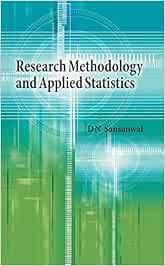 Buy RESEARCH METHODOLOGY AND APPLIED STATISTICS Book Online at Low ...