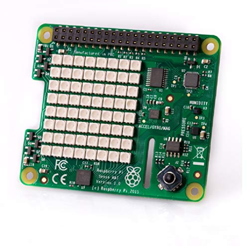 Raspberry Pi Sense Hat - Daughter board with Orientation, pressure ...