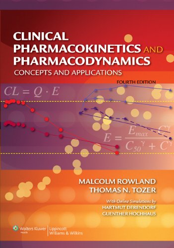 Clinical Pharmacokinetics and Pharmacodynamics: Concepts and ...