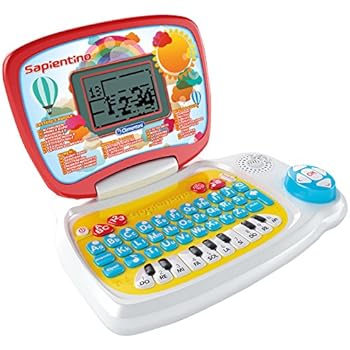 Clementoni - 12297 - Laptop Educativo Parlante, Sapientino, 30 attività ...