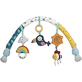 Taf Toys Savannah Baby Pram Arch. Activity Travel Arch with 3 Sensory ...