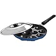 Buy PANCA 12 Cavity Appam Maker Non Stick with lid,Aluminum Pan, Appe ...