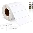 1000 Self Adhesive Address Labels On Roll Sticky Stickers 89mm x 36mm ...