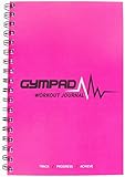 Gym Diary - pocket log book with tough, clear plastic covers... (Red ...