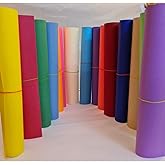 Tinted Paper Full size (Pack of 10) | Chart Paper | Multicolor, Bright ...