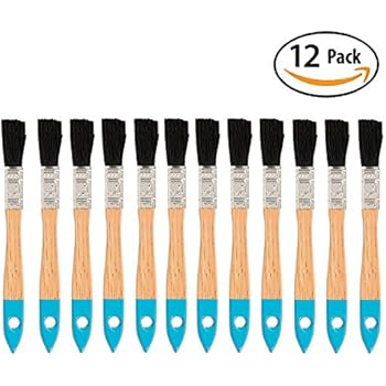 12 x Two Inch Paint Brushes 2" | 50mm Disposable Economy Paint Brush ...