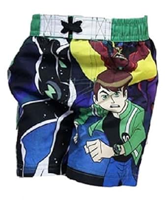 Ben Ten Boys Swim Shorts surf Blue Green Trim BEN10 Prints Ages:3 ...