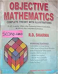 Buy RD Sharma Objective Mathematics Complete Theory With Illustrations ...