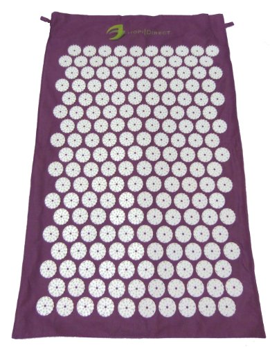 The Hopi Direct Purple Shakti Yantra Mat (Bed of Nails Mat) 100% Cotton ...