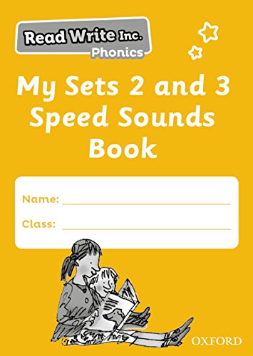 Read Write Inc. Phonics: My Sets 2 and 3 Speed Sounds Book Pack of 5 ...