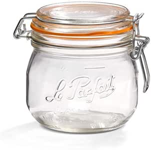 Le Parfait - Bocaux Super - 0,5L, Lot de 6: Amazon.fr: Cuisine & Maison