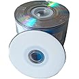 xinchuangya 50 Pack 3'' 8cm White Surface Printable Mini Recordable Blank DVD-R Discs Disk for ...