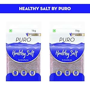 Puro Healthy Salt, 1kg (Pack of 2): Amazon.in: Grocery & Gourmet Foods