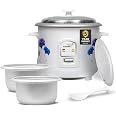 Buy V-Guard VRC 1.0 C 1-Litre Electric Rice Cooker Small with 400 W ...