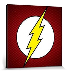 Amazon.de: Roter Blitz - The Flash Symbol, Dc Comics Poster ...