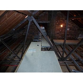 Tongue & Groove Chipboard Loft Attic Boards Floor Boarding/Flooring - 10.8m2 area covered (9 ...