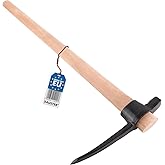 KOTARBAU® Keilhaue 1,5 kg mit Holzstiel Spitzhacke Pickel Hacke ...