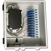Buy Hanutech FTTH Fiber Distribution Box 24F Port Fully Pigtails Loaded ...