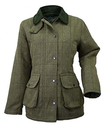 Wood Green - Ladies Tweed Shooting/Hunting Jacket: Amazon.co.uk: Clothing